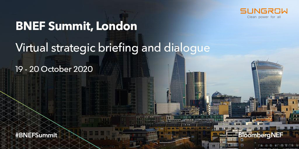 BNEF London Summit 2020: Sungrow Spurs the Energy Transition | SUNGROW