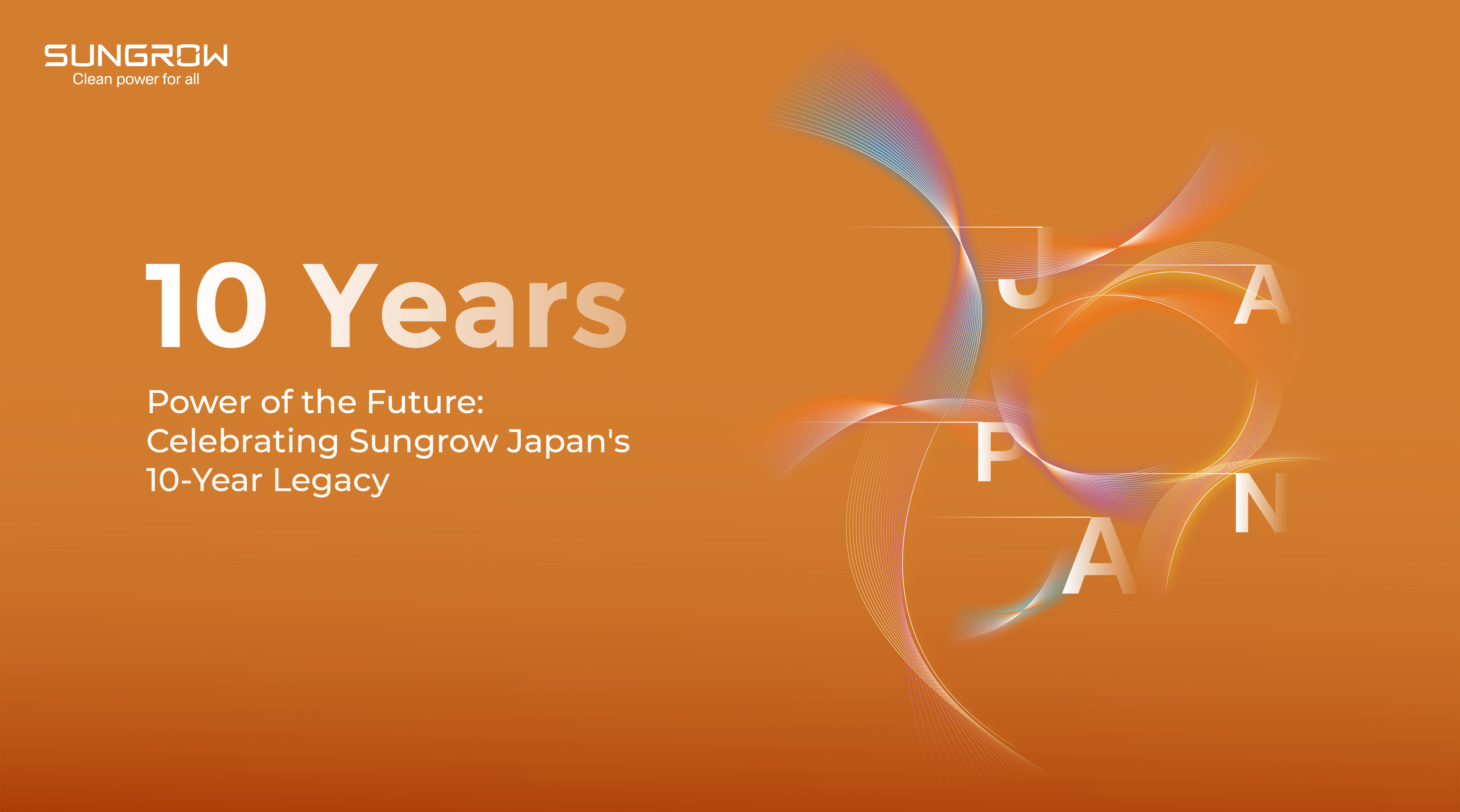 Power of the Future: Celebrating Sungrow Japan's 10-Year Legacy | SUNGROW